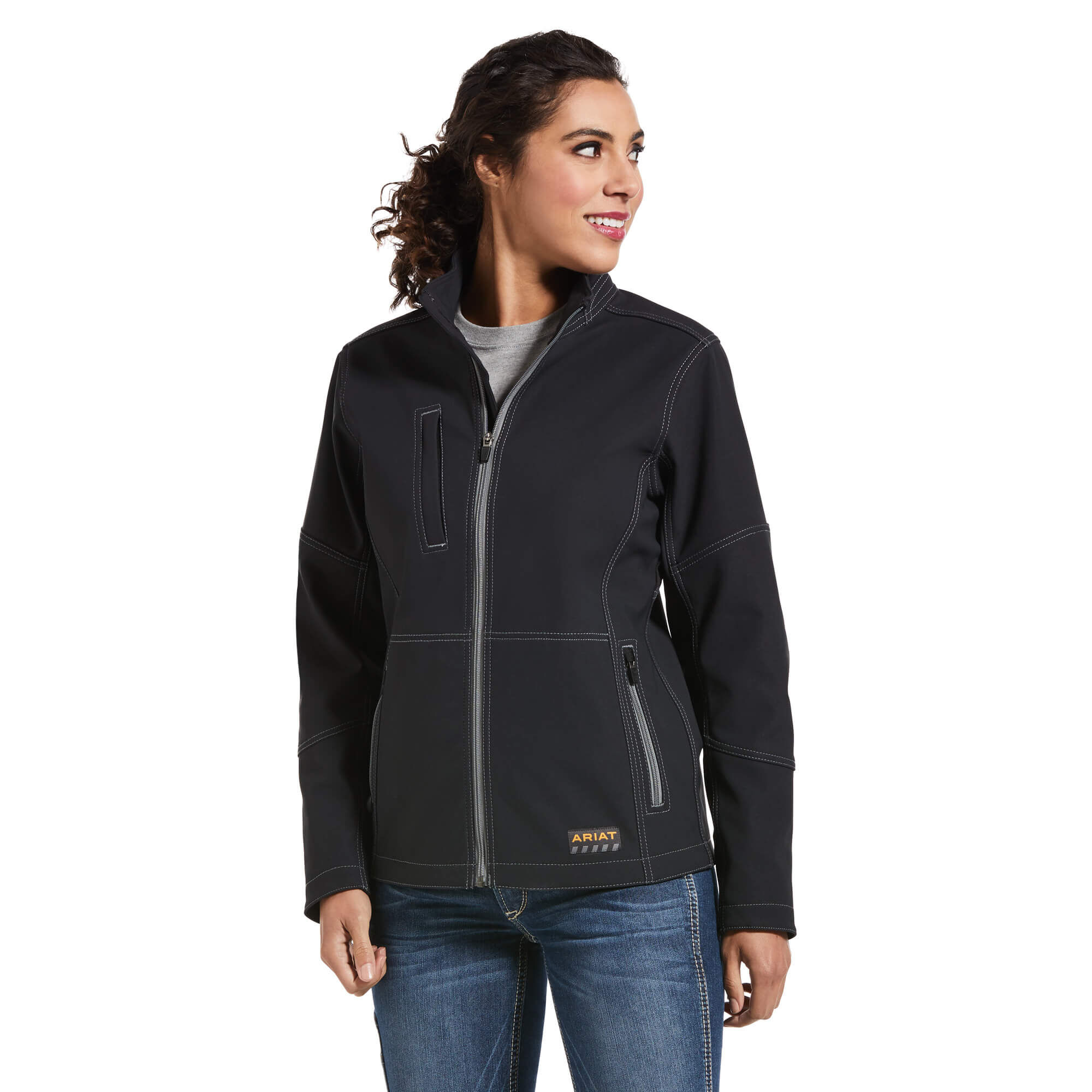 Buy Rebar Stretch Canvas Softshell Jacket - Ariat Online at Best price - AZ