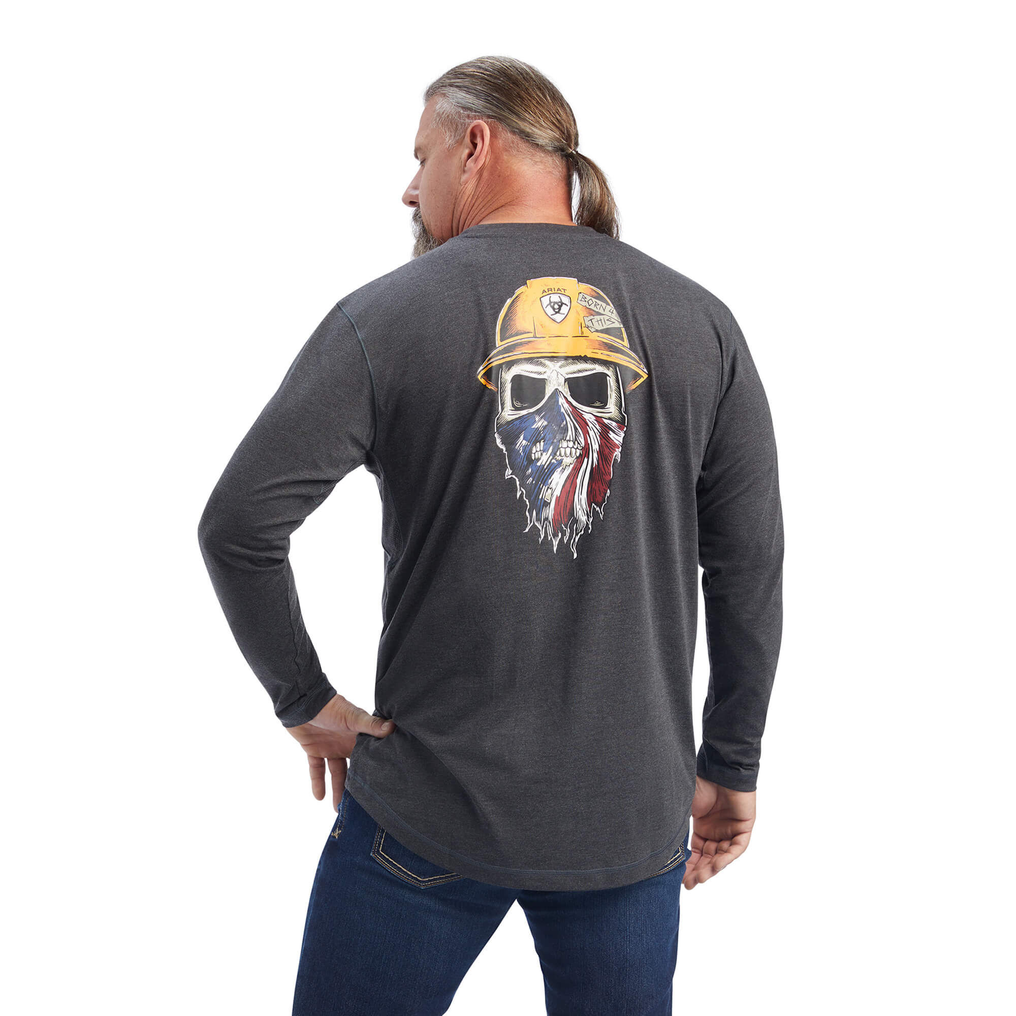 Buy Rebar Workman Born For This Graphic T-Shirt - Ariat Online at Best ...