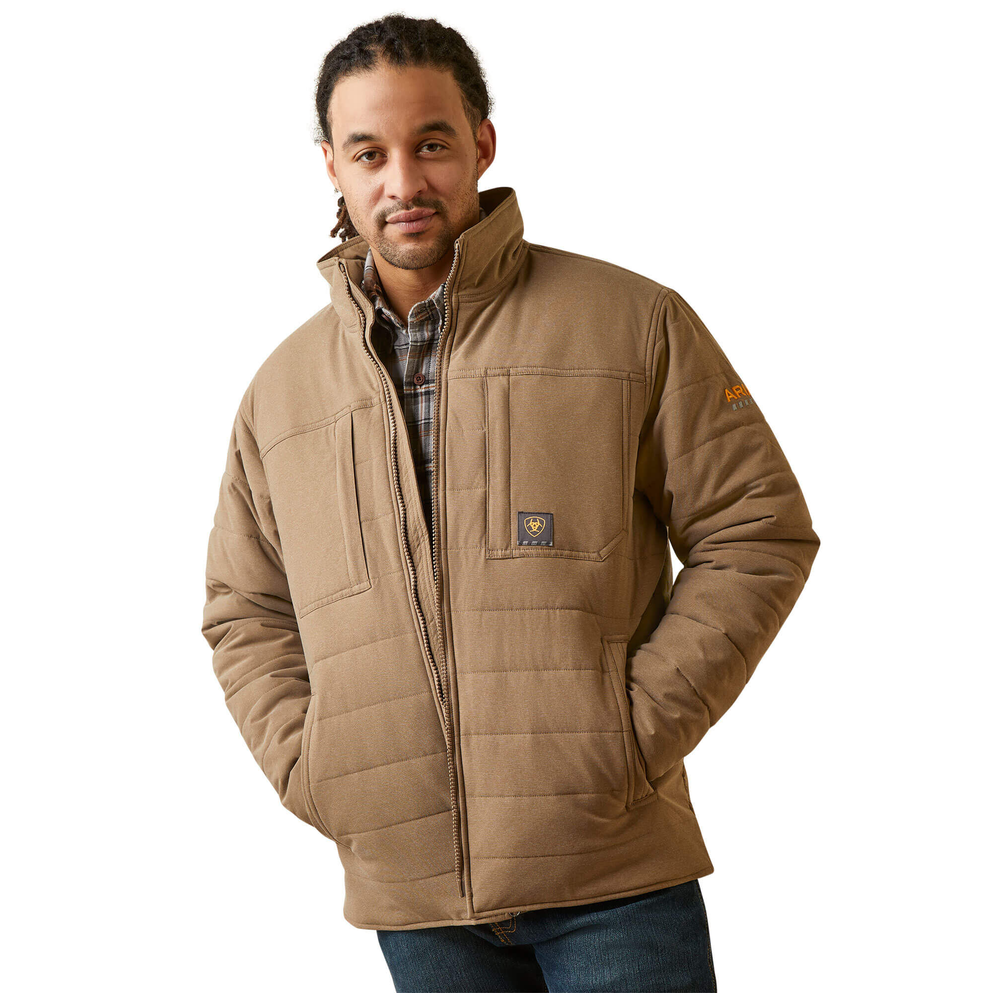 Buy Rebar Valiant Stretch Canvas Water Resistant Insulated Jacket ...