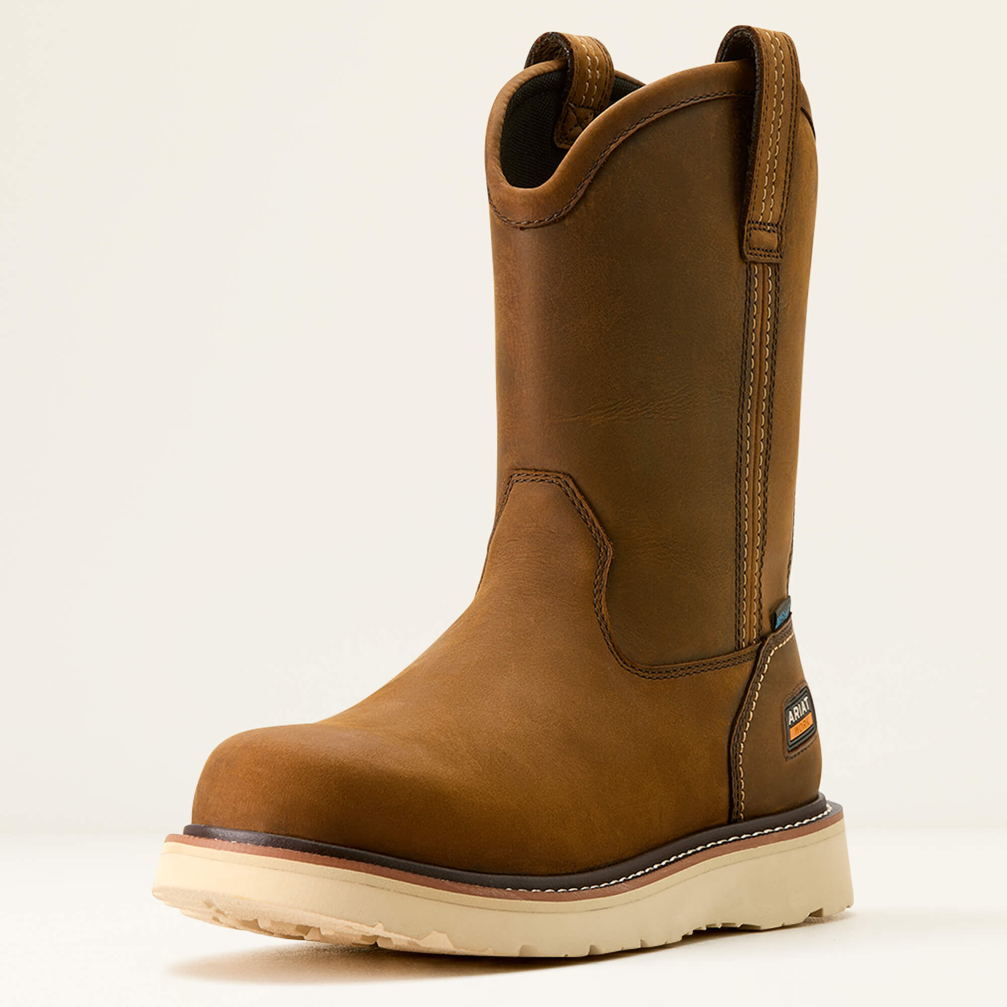 Buy Rebar Wedge Pull-On Waterproof Work Boot - Ariat Online at Best ...