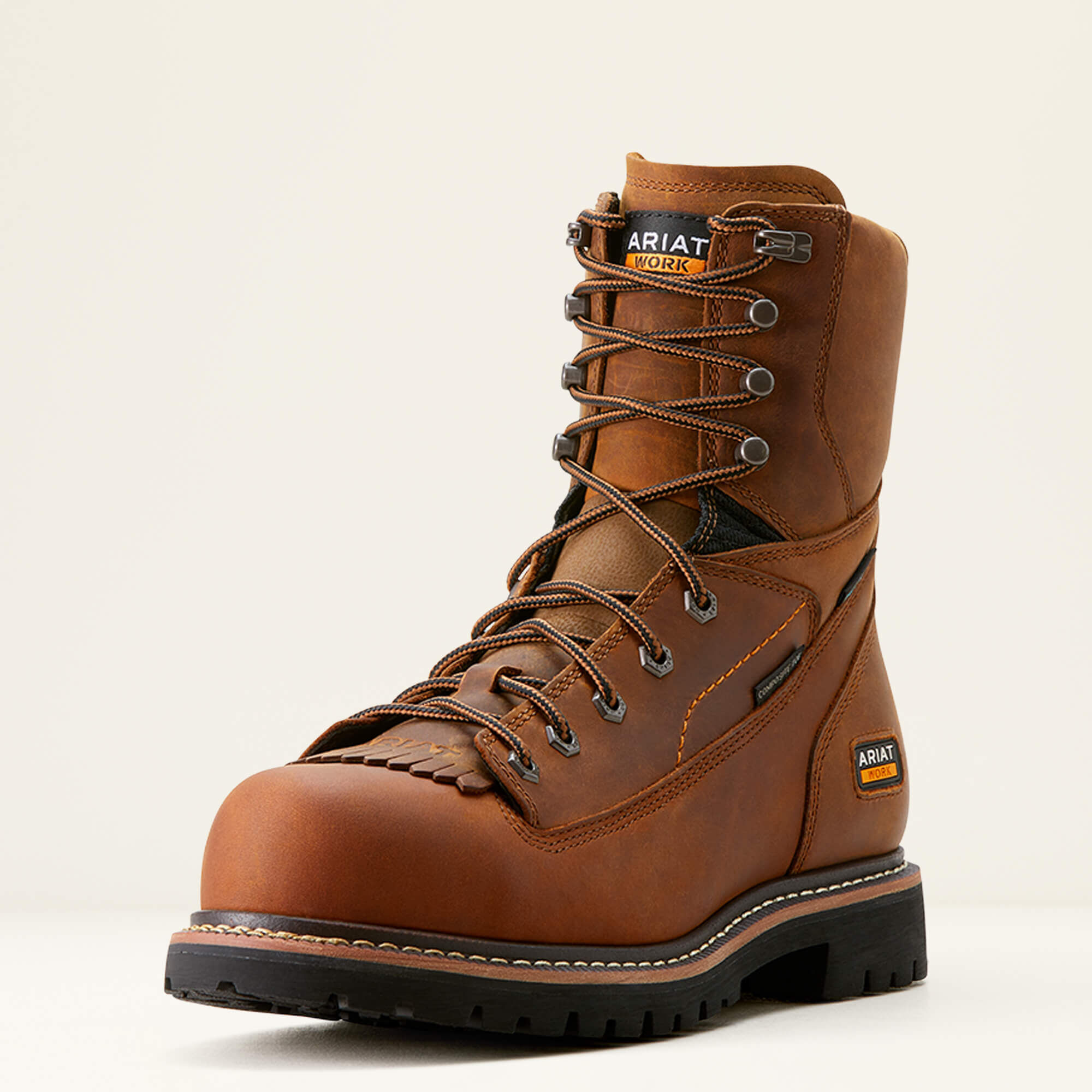 Buy Longview Shock Shield 8" Waterproof Composite Toe Work Boot - Ariat ...