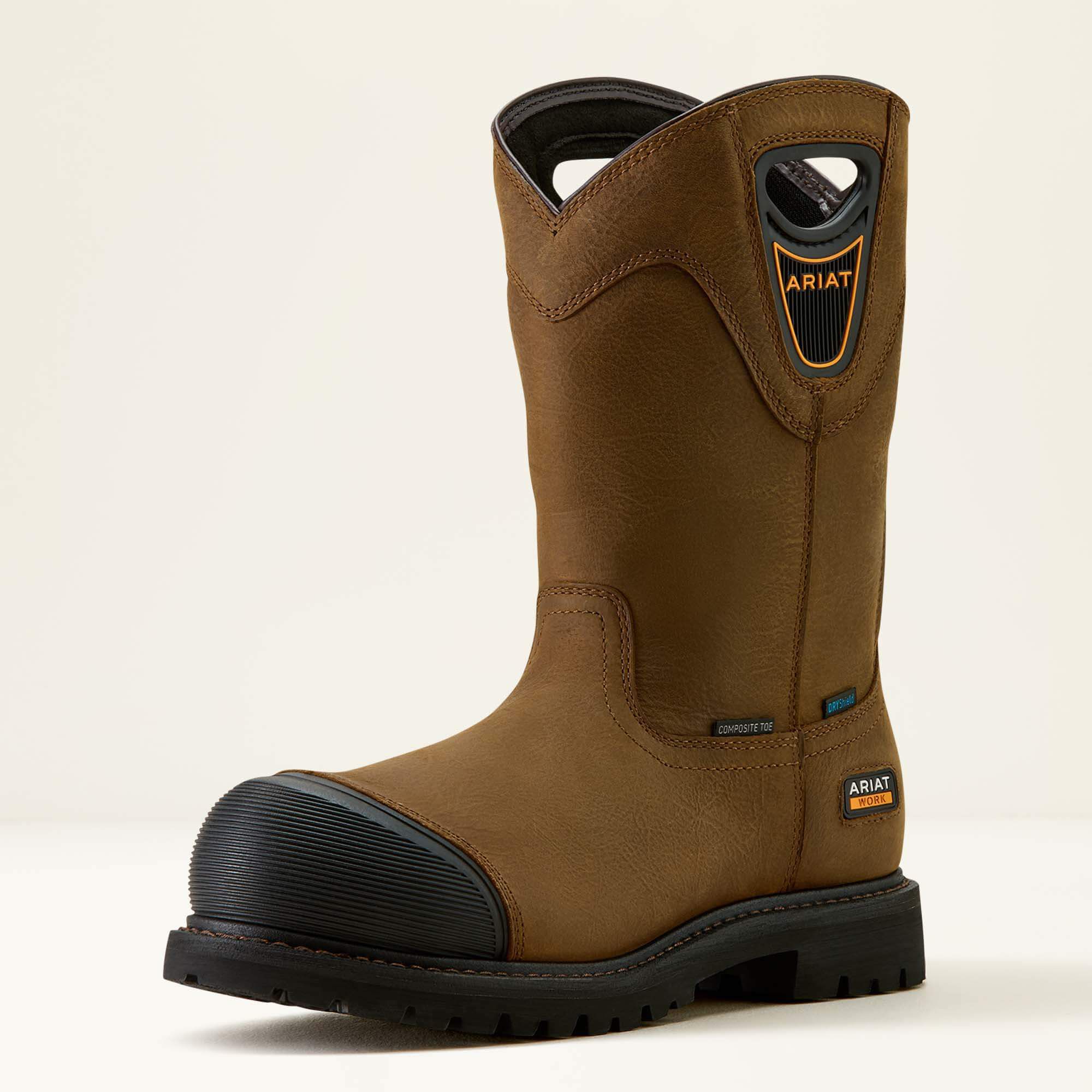 Buy Longview Shock Shield Waterproof Composite Toe Work Boot - Ariat ...