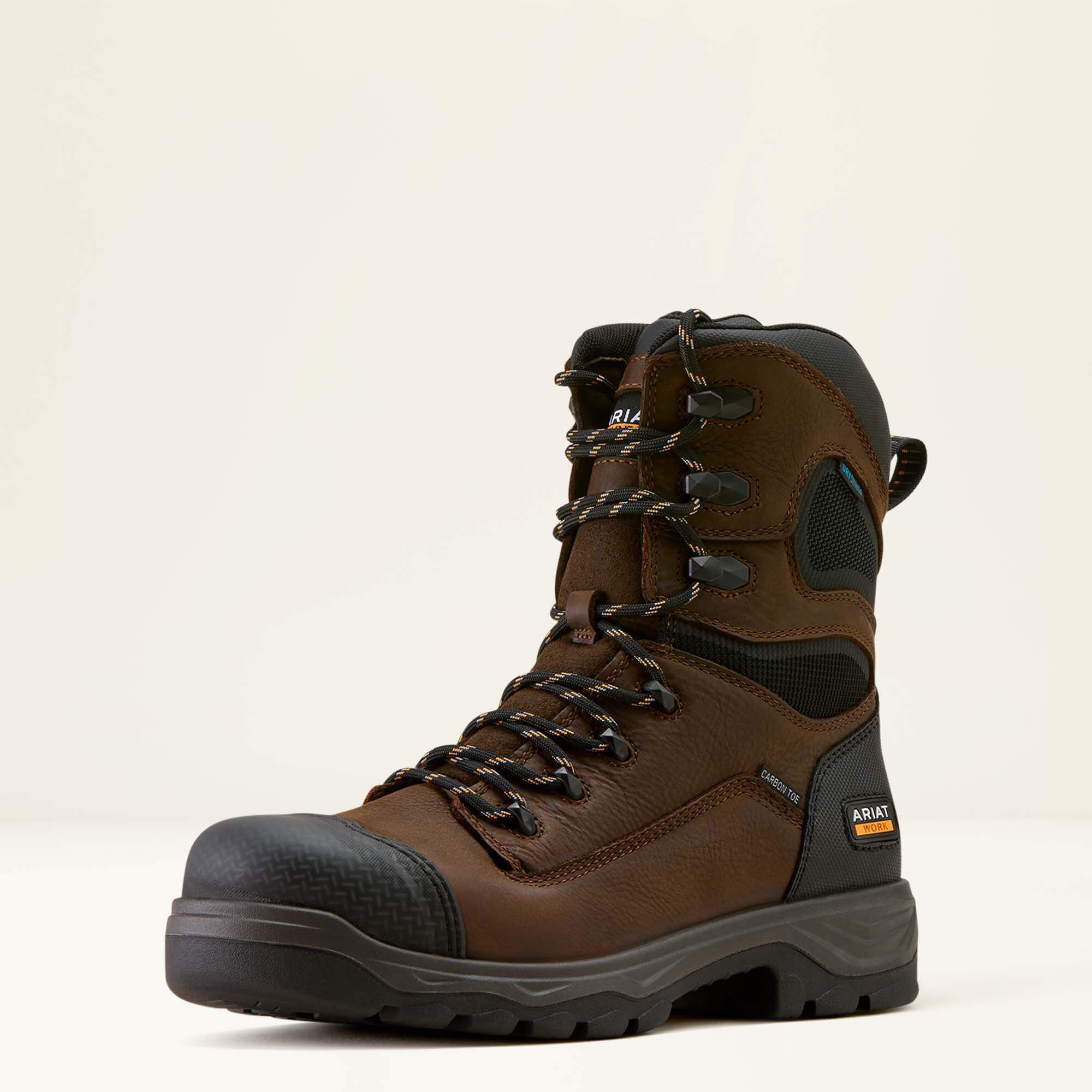 Buy Turbo DuraTread 8" Waterproof Carbon Toe Work Boot - Ariat Online ...