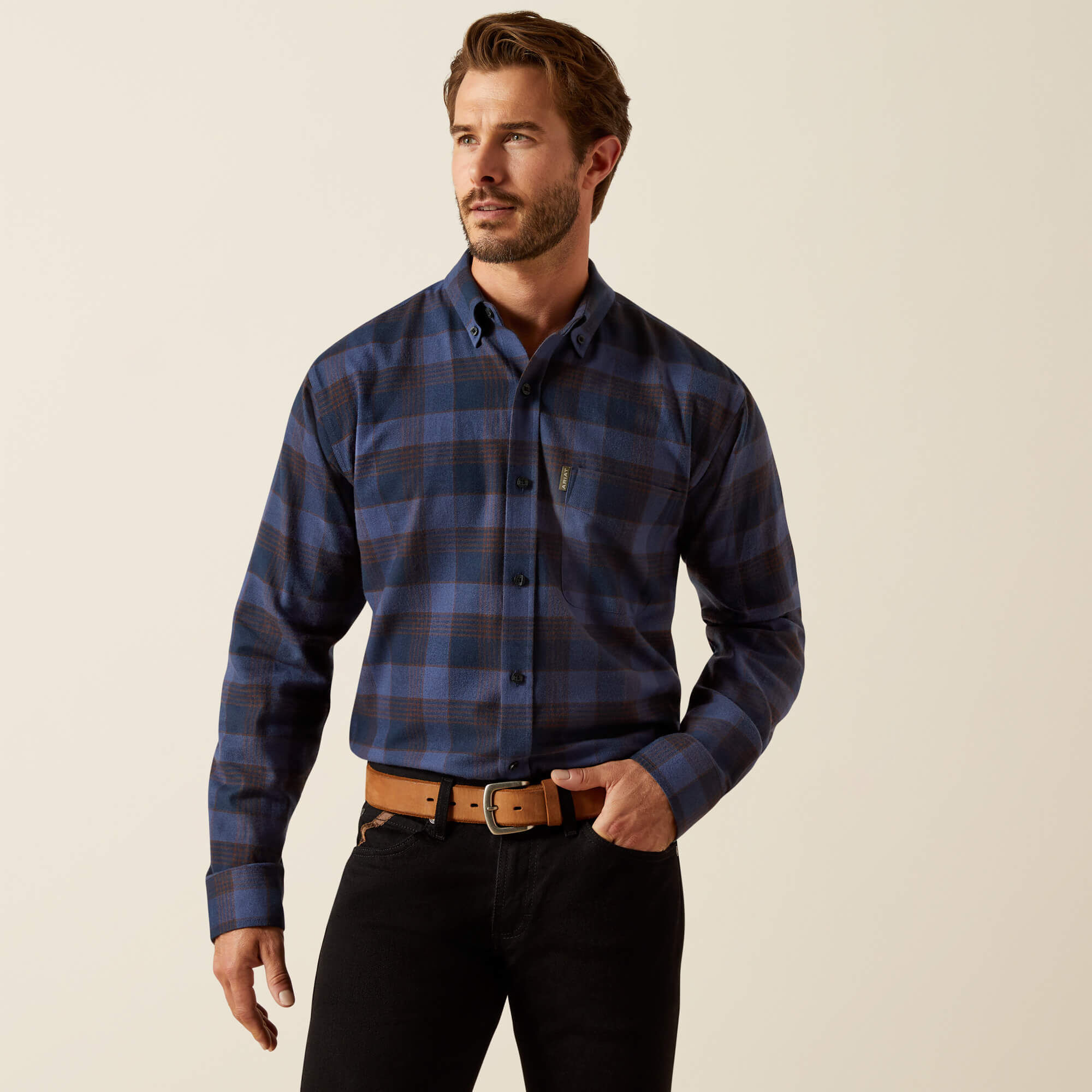 Buy SIMMENTAL LS SHRT - Ariat Online at Best price - MS