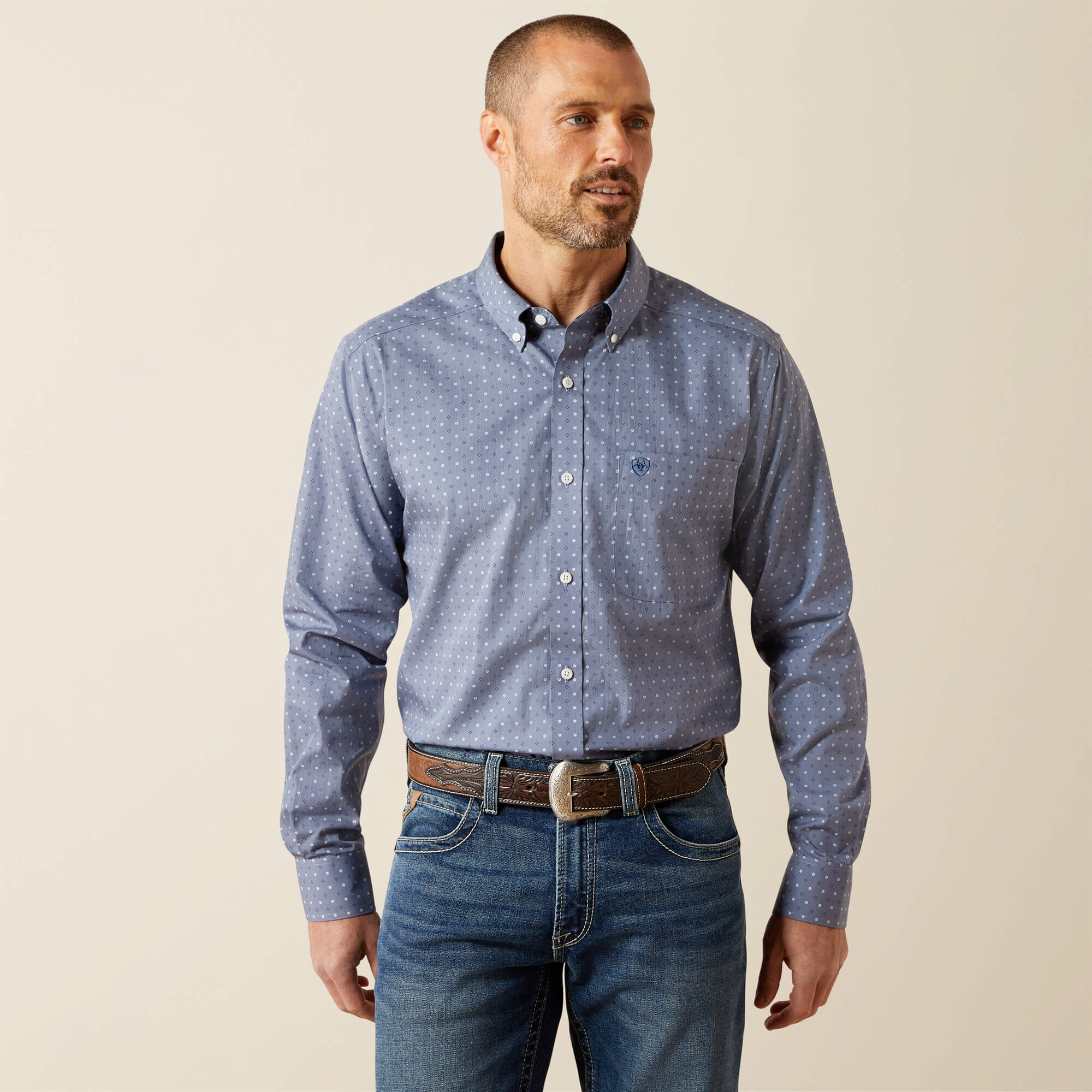 Buy WF BLAINE FTD LS SHRT - Ariat Online at Best price - TN