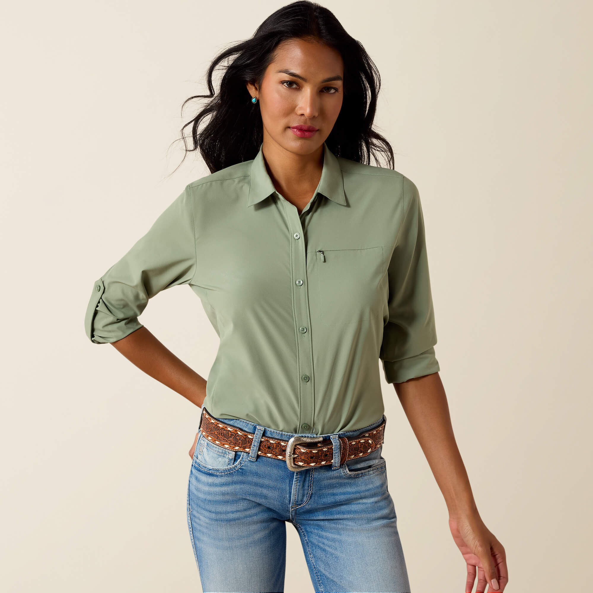 Buy VENTTEK LS SHRT - Ariat Online at Best price - MS