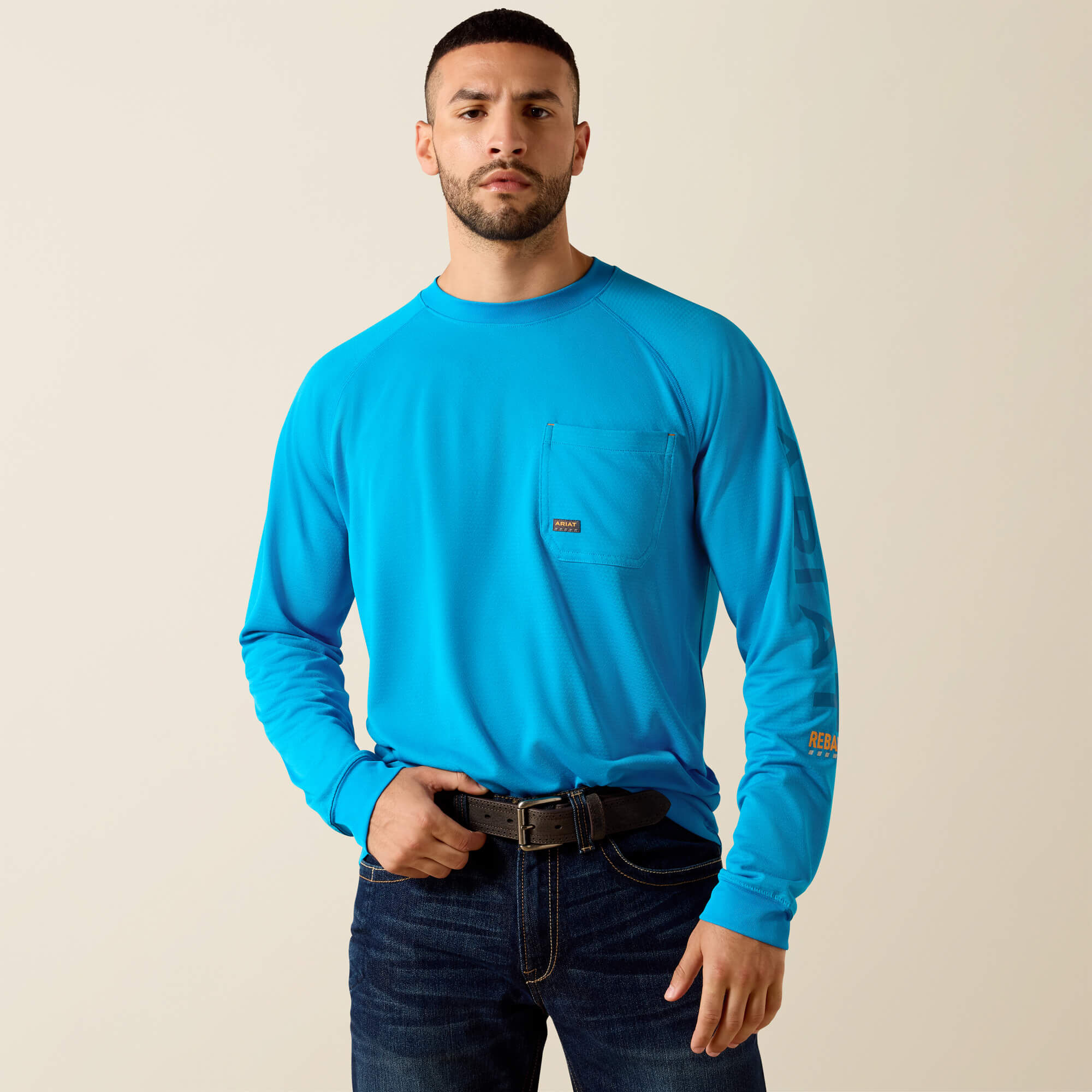 Buy REBAR HEAT FIGHTER LS T-SHRT - Ariat Online at Best price - TN