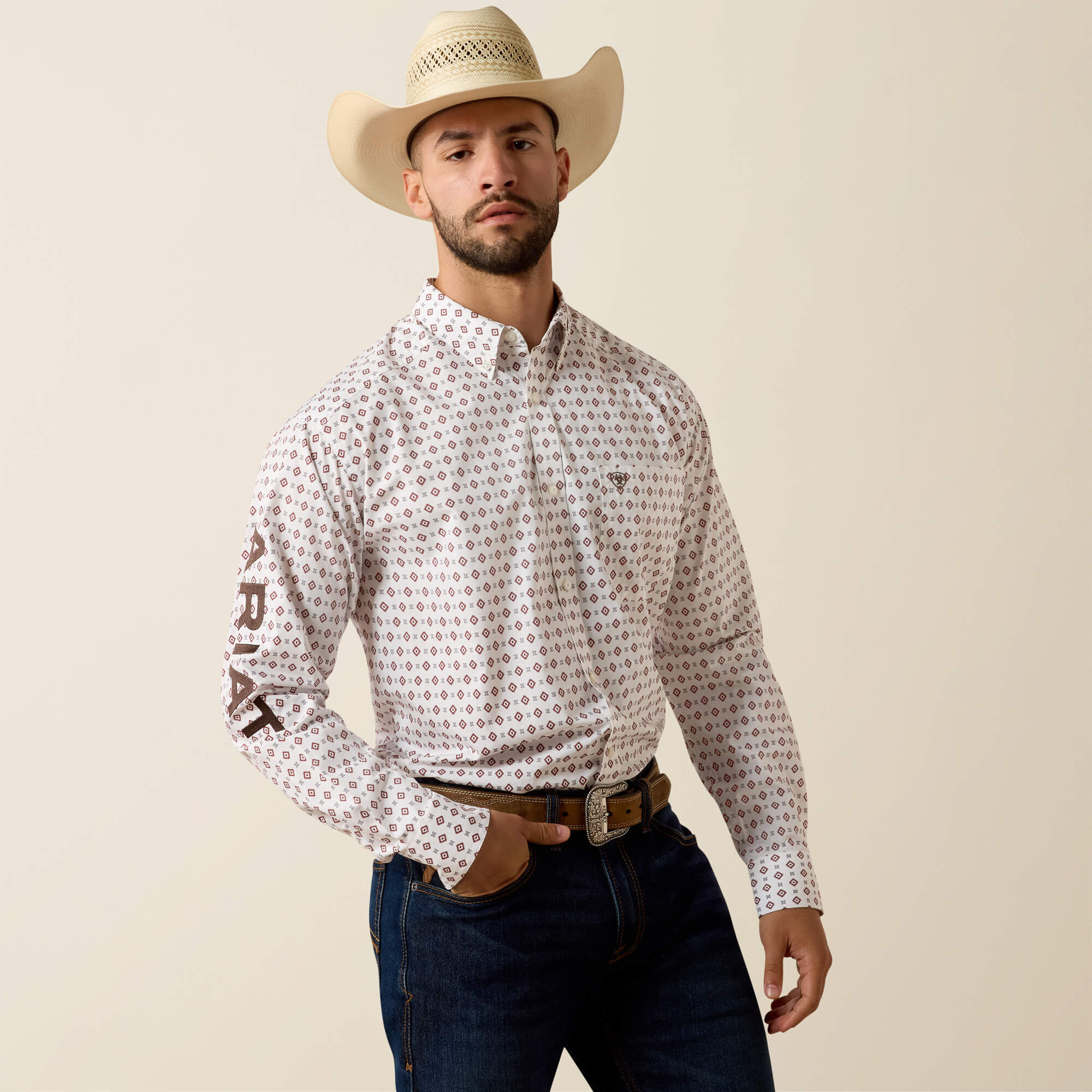 Buy TEAM DALLAS LS SHRT - Ariat Online at Best price - MS